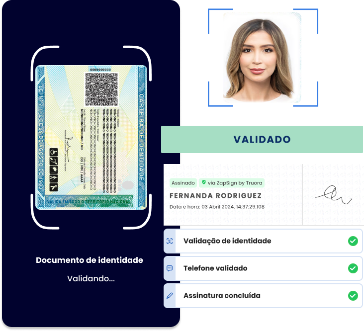 ZapSign | Identidade do signatário